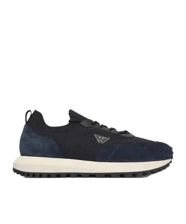 Emporio Armani Logo Patch Sneakers