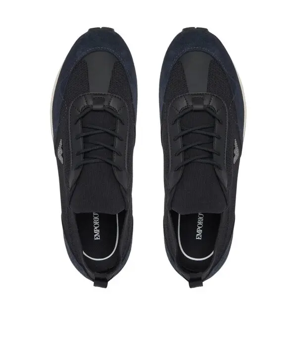 Emporio Armani Logo Patch Sneakers