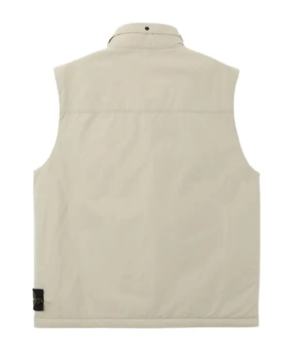 Stone Island Padded Vest With Packable Hood And Anti-drop