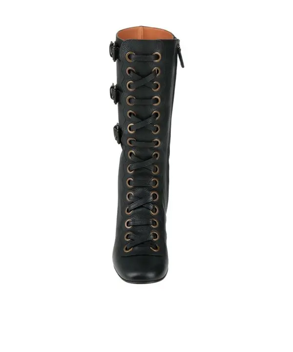 Chloé Minimal Leather Boots