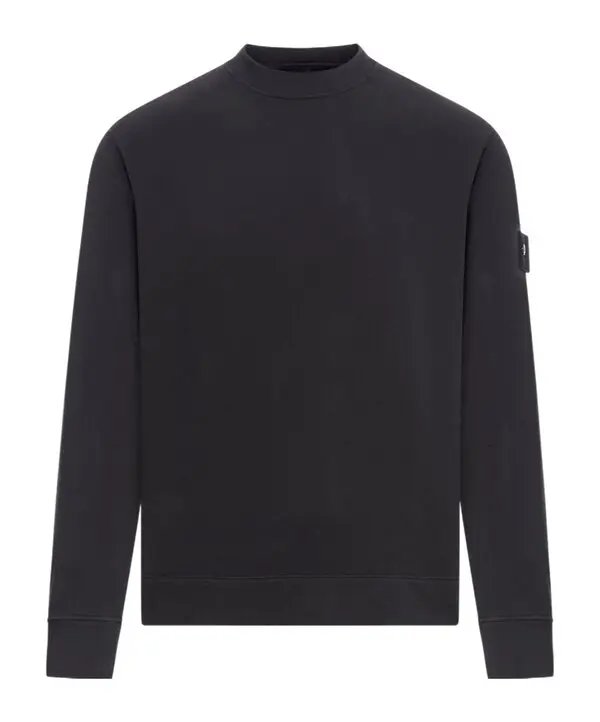 Stone Island Crew-neck Sweatshirt - Black