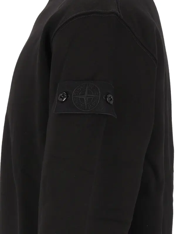 Stone Island Crewneck Jumper - Black