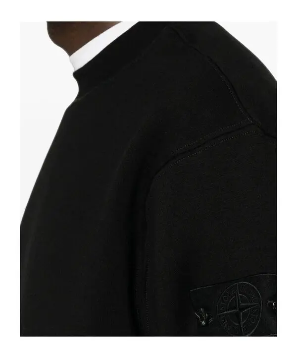Stone Island Crewneck Jumper - Black