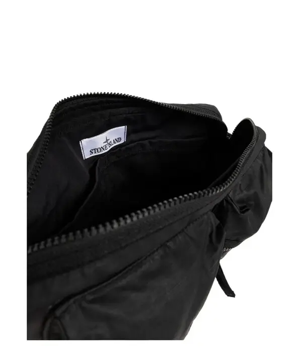 Stone Island Logo Patch Shoulder Bag