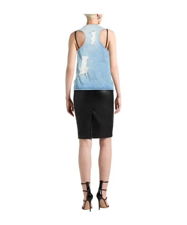 MAISON MARGIELA Lightwash Denim Gilet