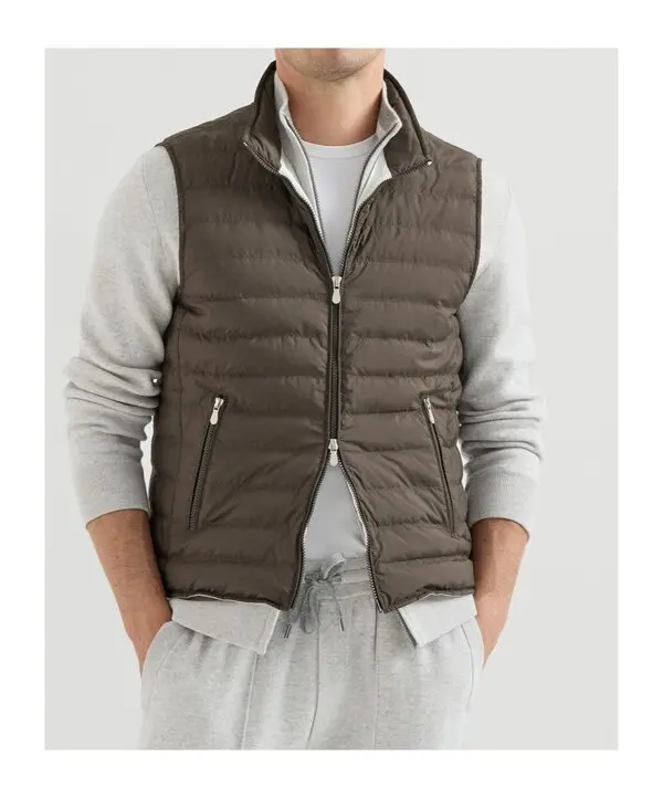 Brunello Cucinelli Sleeveless Cotton Vest