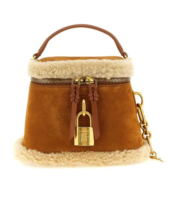 Balmain Pulse Zipped Vanity Handbag