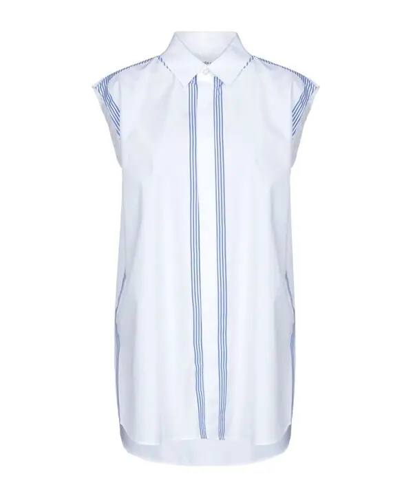 MAISON MARGIELA Solidcolor Sleeveless Shirt