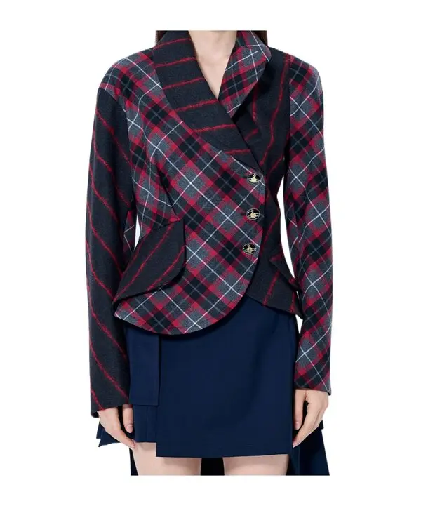 VIVIENNE WESTWOOD Checked Blazer