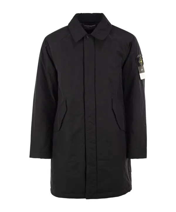 Stone Island Micro Reps Quilted Long Jacket