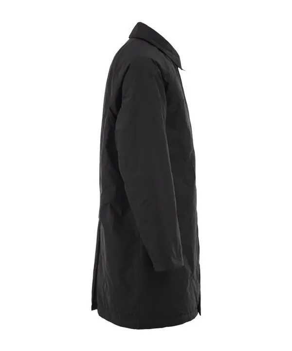 Stone Island Micro Reps Quilted Long Jacket