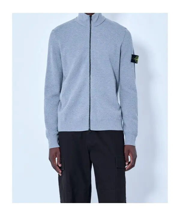 Stone Island High-neck Cardigan