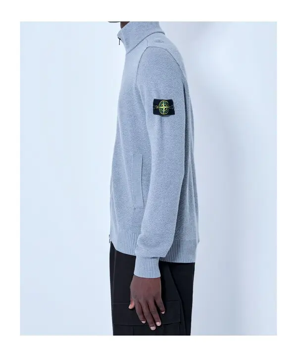 Stone Island High-neck Cardigan