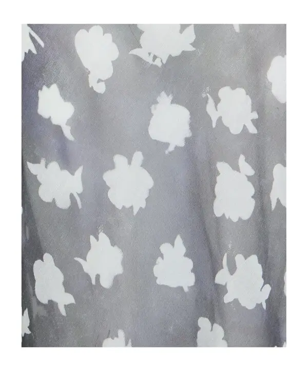 MAXCO. Twotone Chiffon Sleeveless Dress