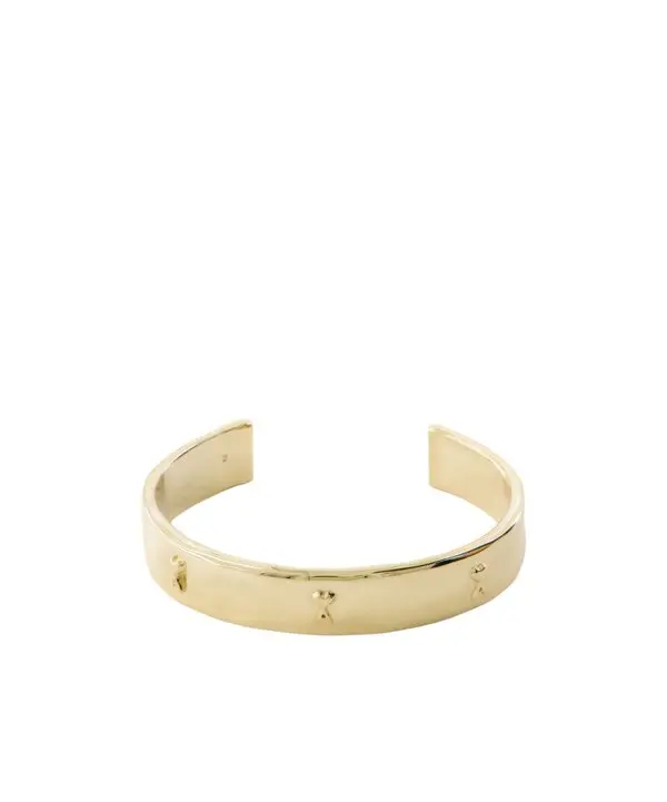 AMI Paris Hammered De Coeur Bracelet