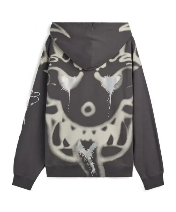 Y3 Chito Graphic French Terry Zipper Hoodie