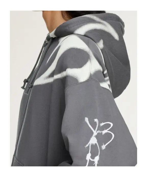 Y3 Chito Graphic French Terry Zipper Hoodie