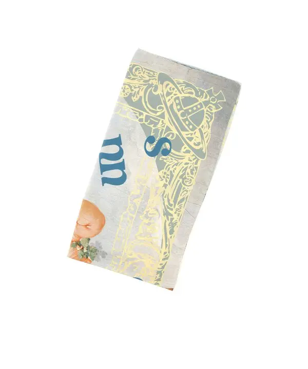 VIVIENNE WESTWOOD Primavera Cherubs Print Scarf