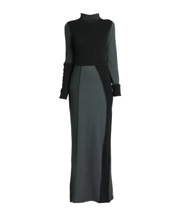 MAISON MARGIELA Multicolor Slimfit Dress - Green