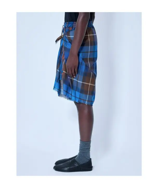 VIVIENNE WESTWOOD Checked Wrap Dress
