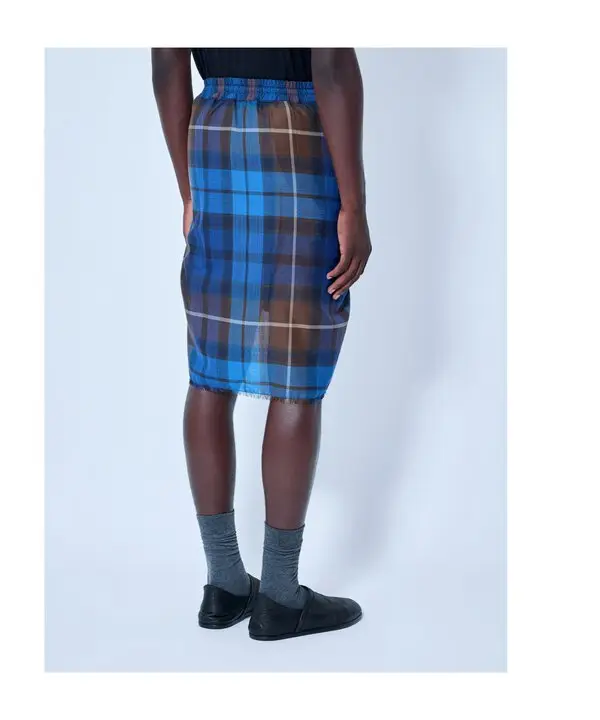 VIVIENNE WESTWOOD Checked Wrap Dress