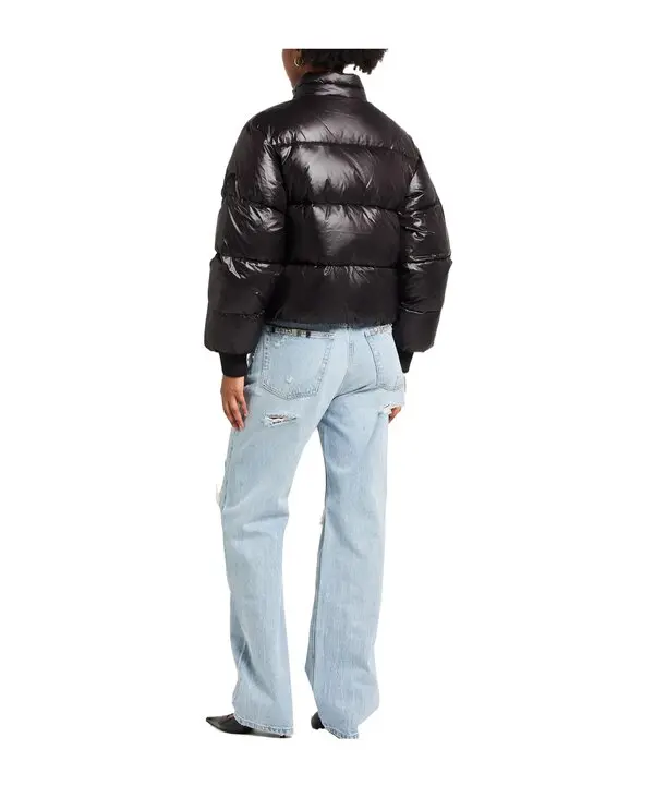 GANNI Solid Color Puffer Jackets