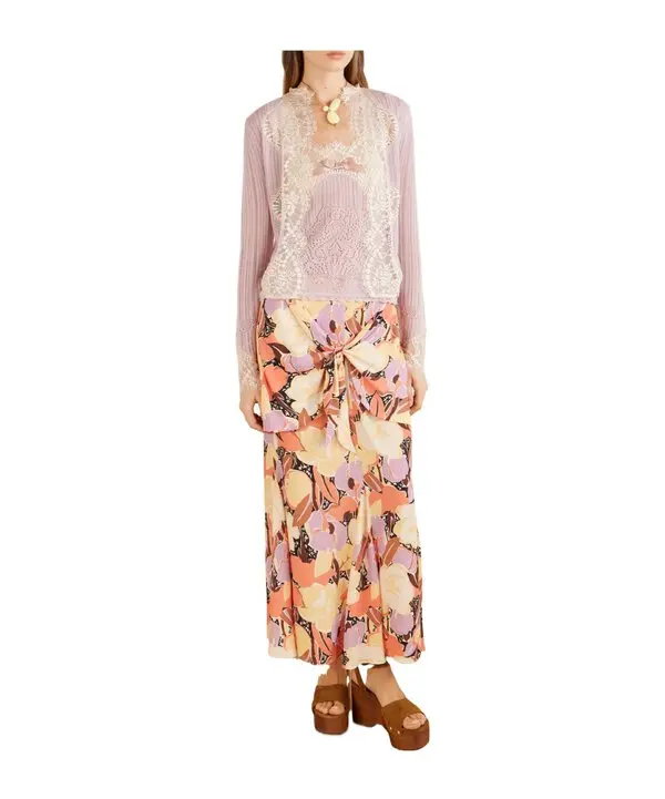 Anna Sui Lingerie Knitted Top