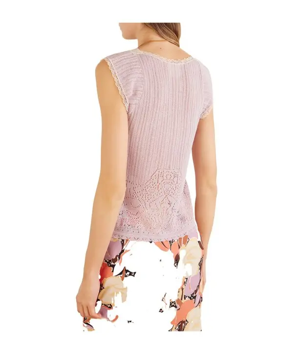 Anna Sui Lingerie Knitted Top