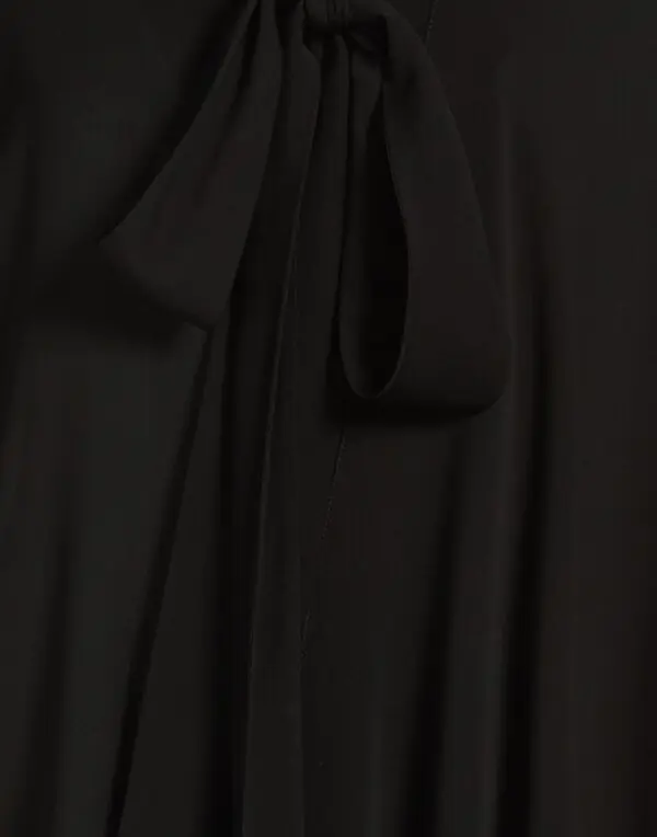 Balenciaga Solid Silk Shirts