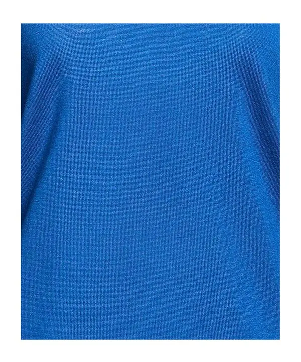 Max Mara Solidcolor Wool Turtleneck Sweater - Blue