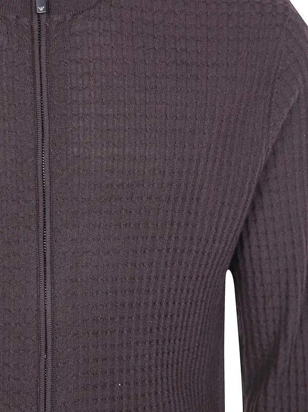 Emporio Armani Classic Round Neck Cardigan