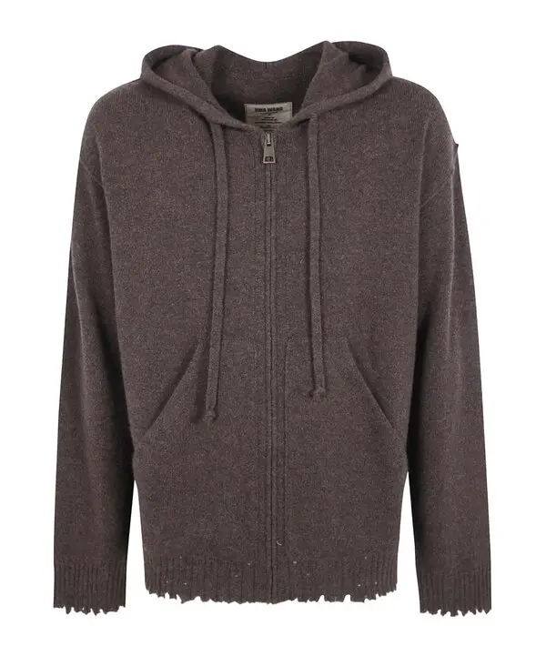 UMA WANG Long-sleeve Knit Cardigan