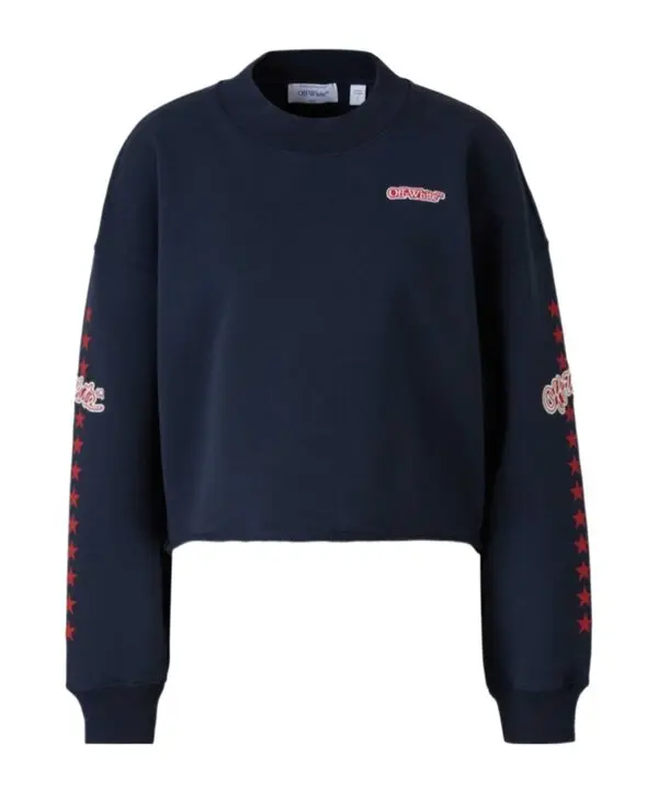 Off-White Long-sleeve Sweatshirt