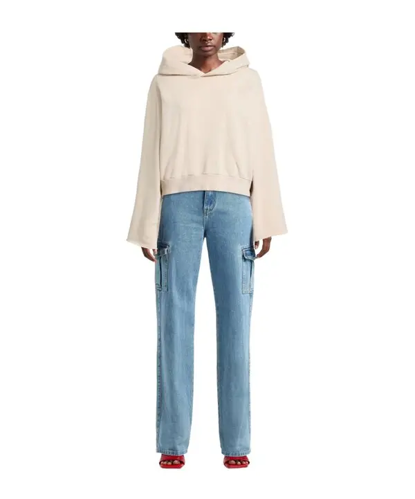 MAISON MARGIELA Solidcolor Hooded Sweatshirt