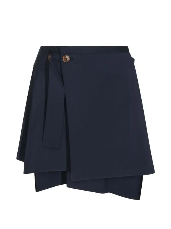 VIVIENNE WESTWOOD Meghan Kilt Skirt - Navy Blue