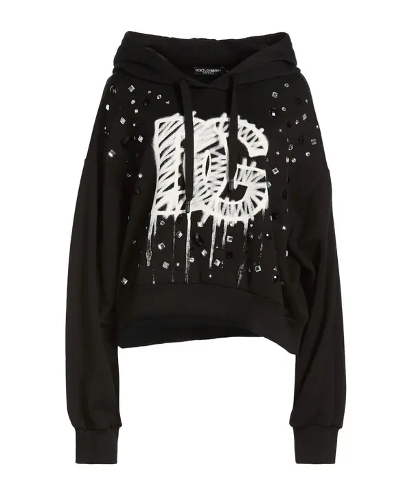 Dolce & Gabbana Printed Sweatshirts - Black
