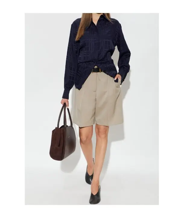 Burberry Long Sleeved Checked Shirt