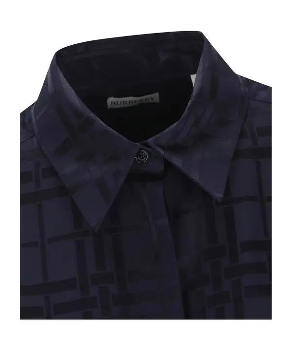 Burberry Long Sleeved Checked Shirt