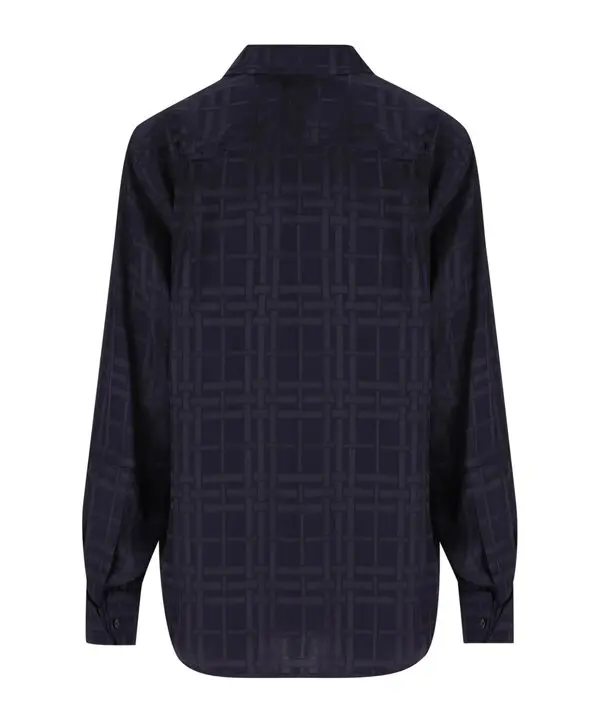 Burberry Long Sleeved Checked Shirt
