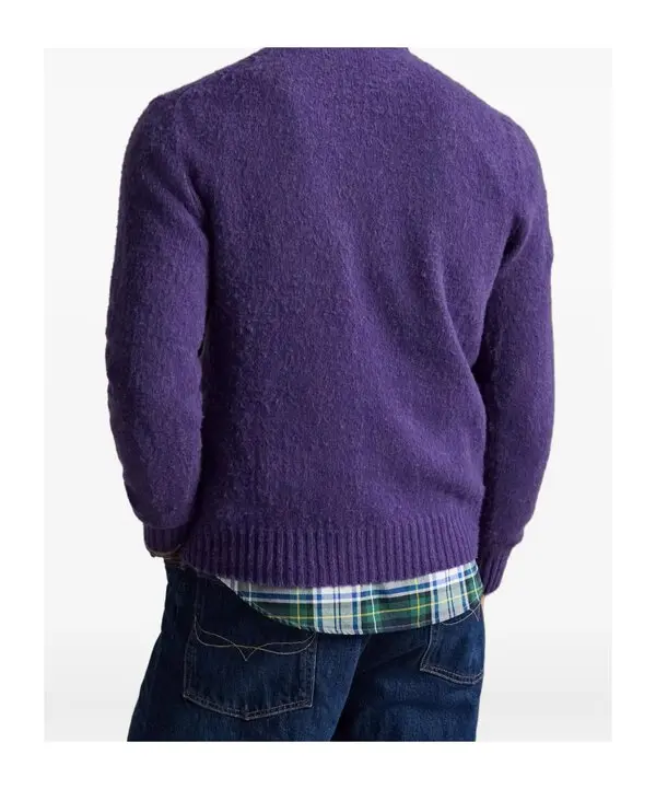 Polo Ralph Lauren Logo Jumper - Purple