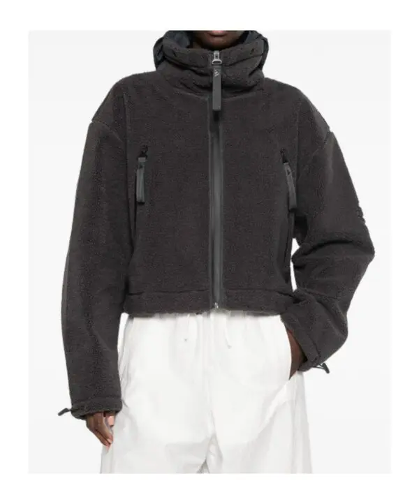 Adidas By Stella McCartney Hooded Zip-up Jacket