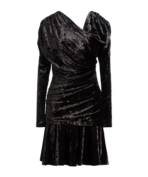 GANNI Short Dresses - Black