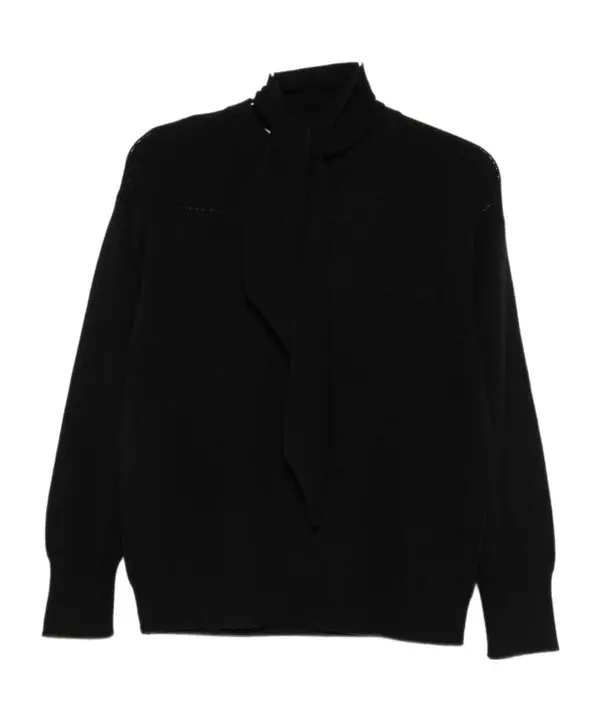 Marella Bow-detail Knit Sweater