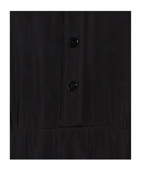 MAISON MARGIELA Twotone Satin Shirt Dress