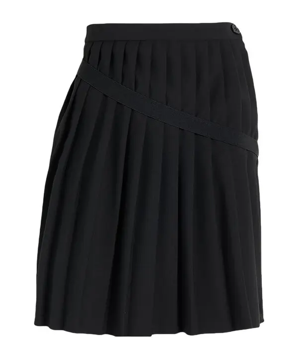 MAISON MARGIELA Stretch Twill Pleated Skirt