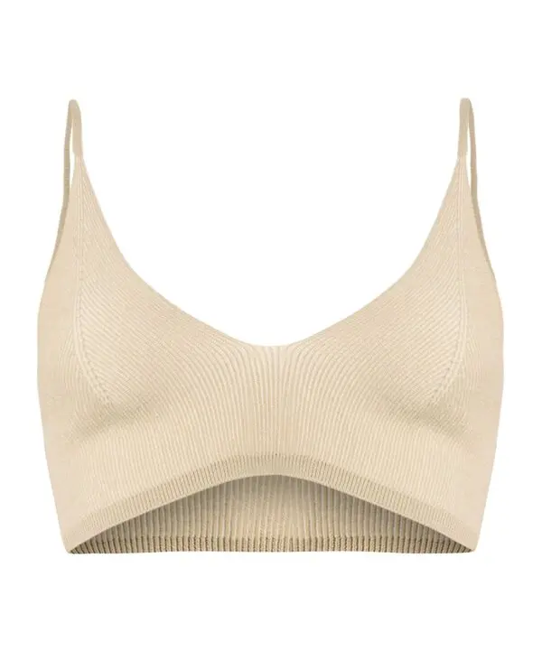 Jacquemus Sleeveless Knit Cropped Top
