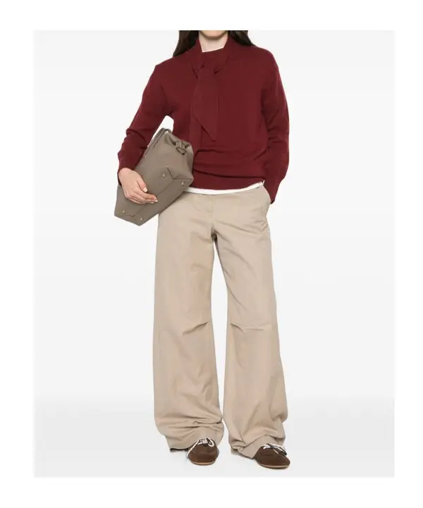 Marella Bow-detail Knit Sweater