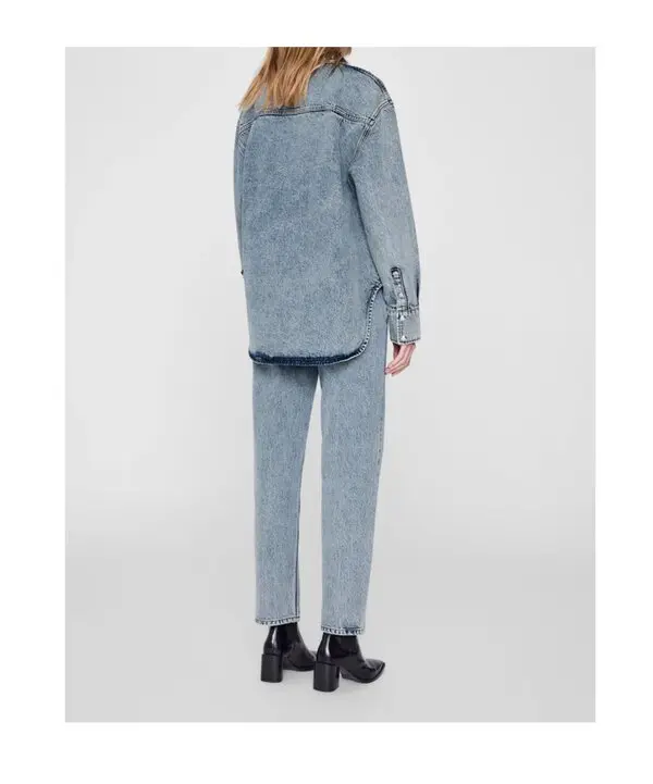 ANINE BING Long-sleeve Denim Jacket