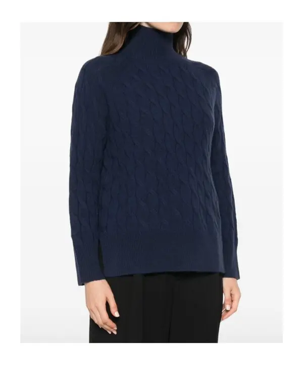 Marella High-neck Knit Sweater