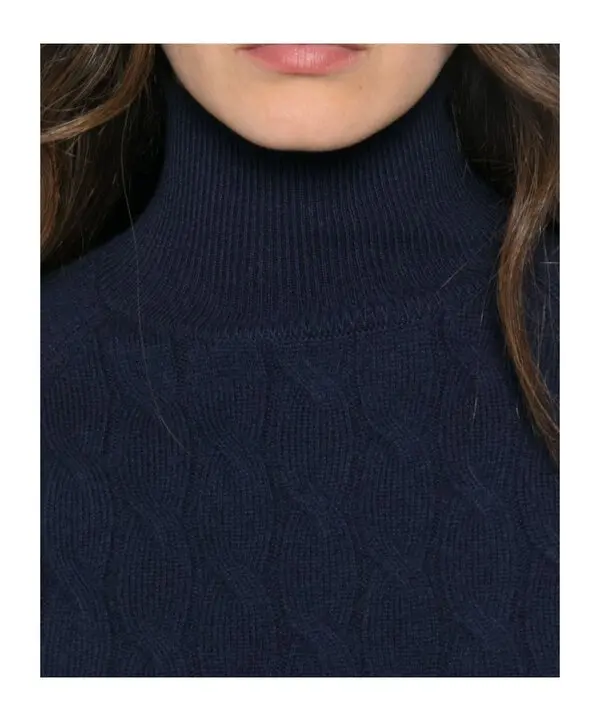 Marella High-neck Knit Sweater